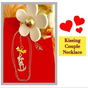 Jewelry | Kissing Couple Necklace | Poshmark